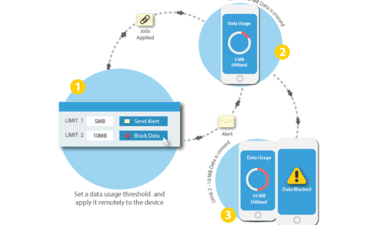 Manage Mobile Data Usage On iOS Devices | 42Gears