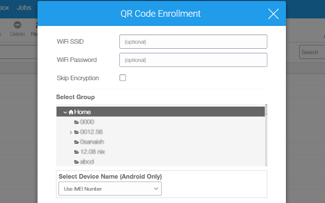 Android Enterprise using QR code | Company-owned | Dedicated Devices
