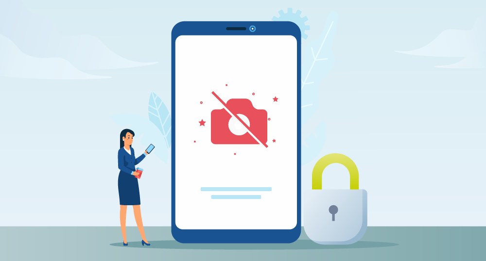 How to lock down employees' phone cameras - 42Gears