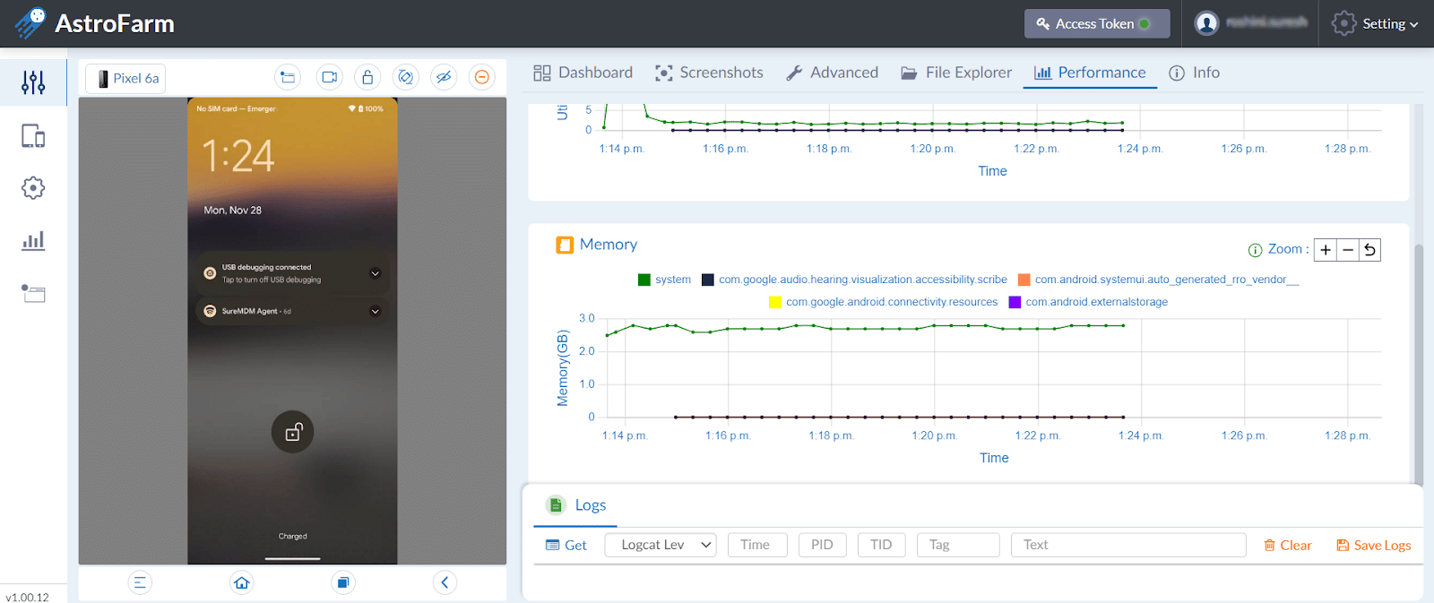 AstroFarm now enables CPU and Memory Utilization detection per process! AstroFarm now enables CPU and Memory Utilization detection per process!