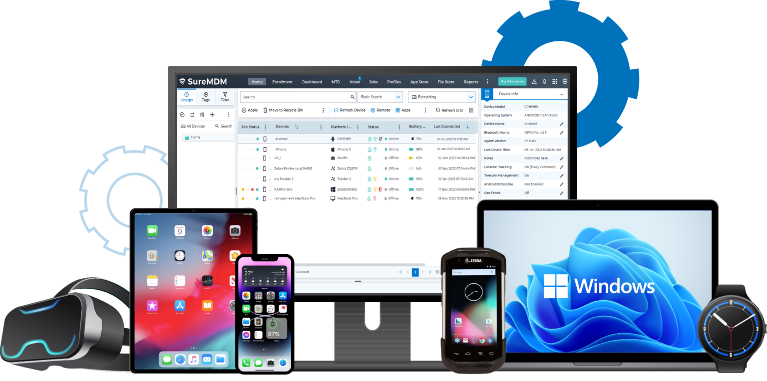 Mobile Device Management Software | What is MDM? | EMM | MDM App